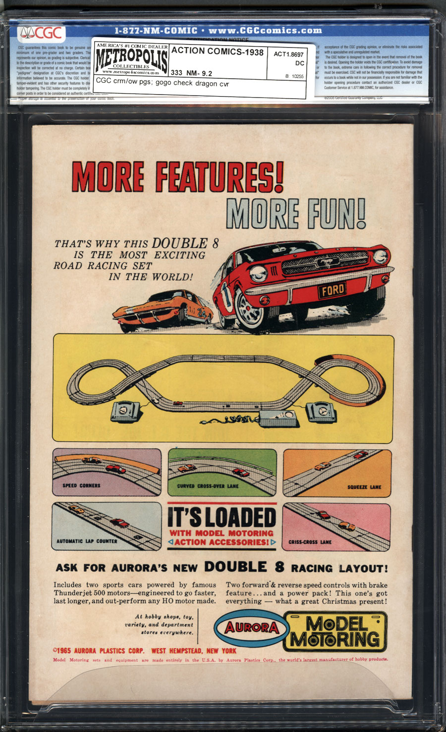 Metropolis Comics and Collectibles - ACTION COMICS (1938-2011) #333 ...