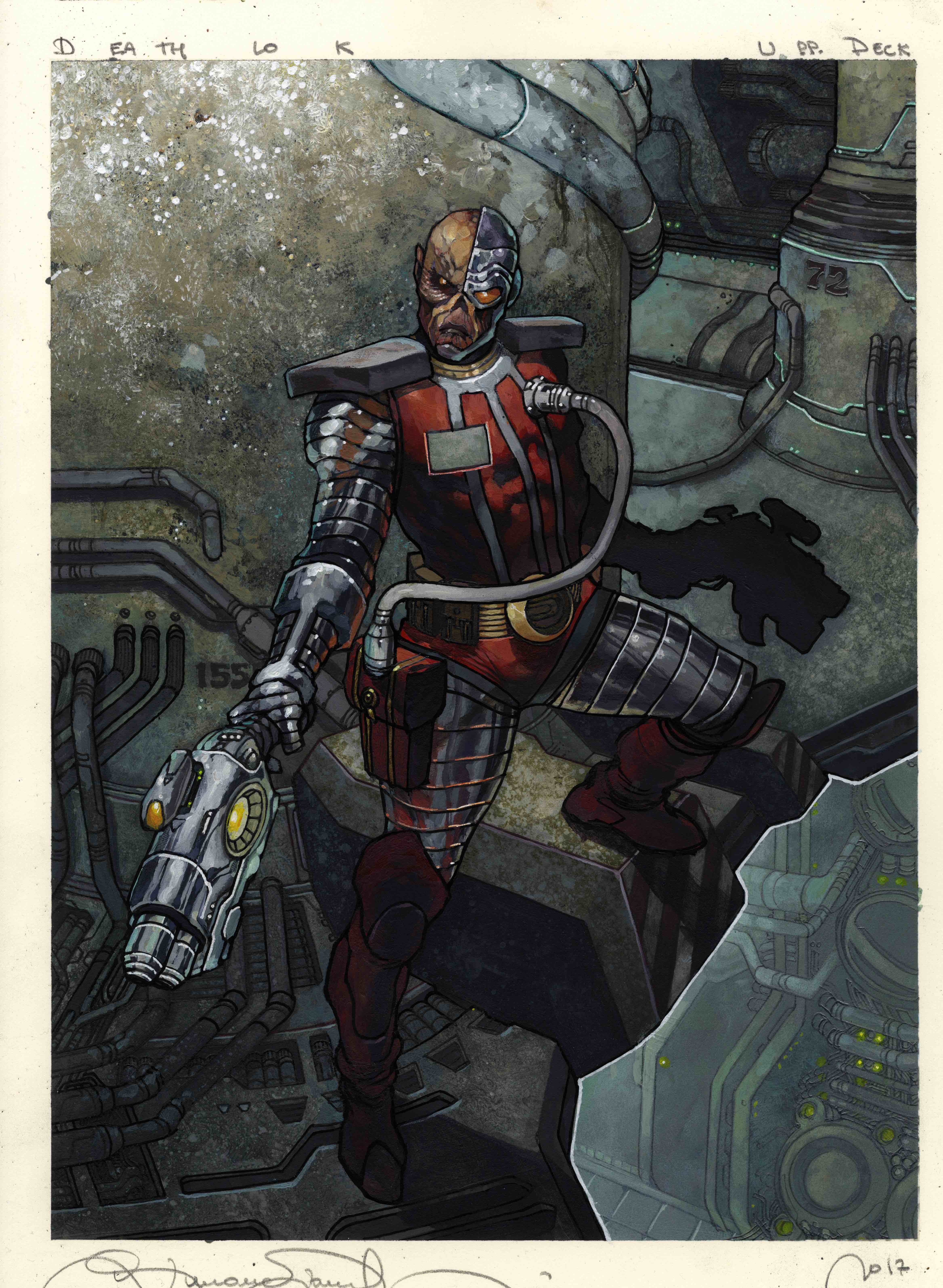 Deathlok Original Art For Sale | ComicArtTracker